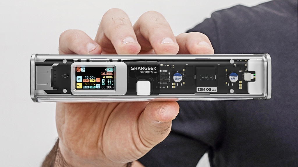 STORM2 Slim: The Portable 130 Watt EDC Cyberpunk Power Bank - ProduxHub