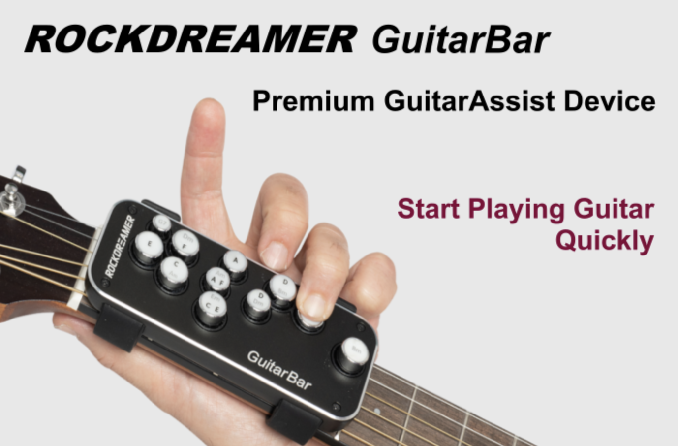 ROCKDREAMER GuitarBar: Premium GuitarAssist Device - ProduxHub